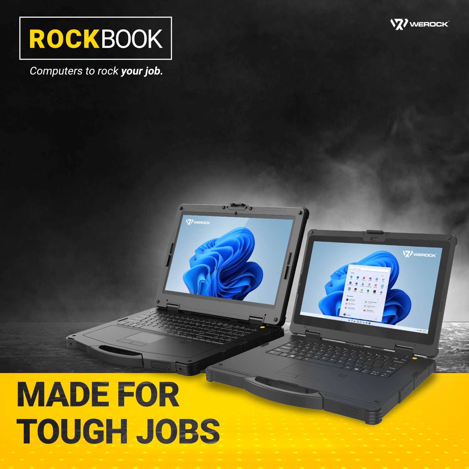 The next generation of industrial AI notebooks - WEROCK Technologies